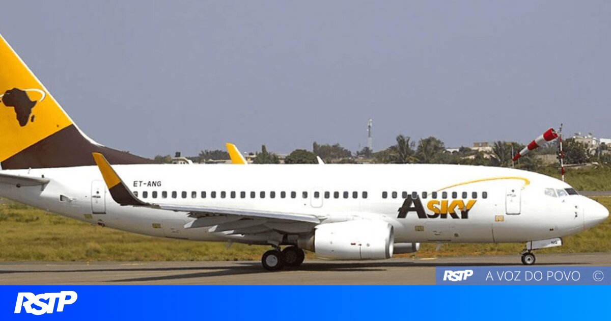 Companhia aérea Asky Airlines chega a São Tomé e Príncipe com três voos ...