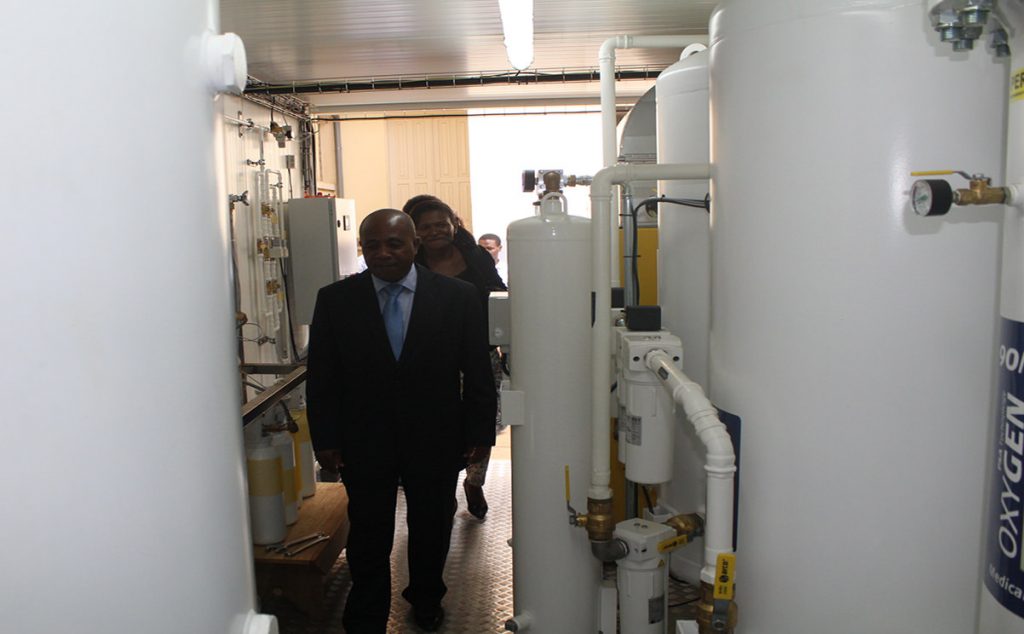 Central de Oxigénio já é uma realidade em São Tomé e Príncipe
